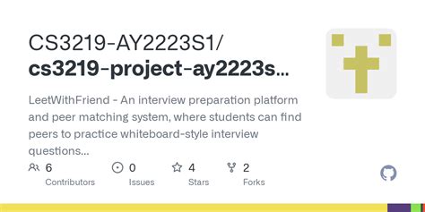 Github Cs3219 Ay2223s1cs3219 Project Ay2223s1 G58 Leetwithfriend