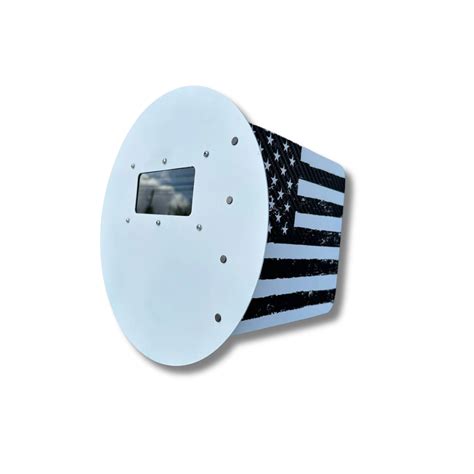 Outlaw Leather Pancake Welding Hood Classic Usa