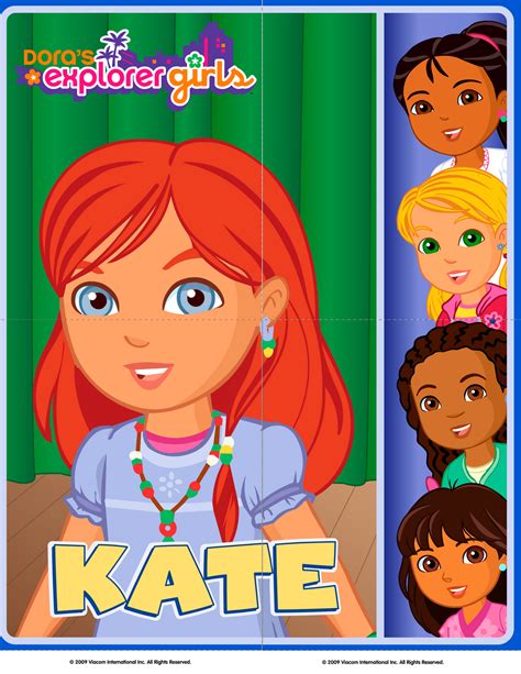 Doras Explorer Girls Kate Poster By Ndx97 On Deviantart