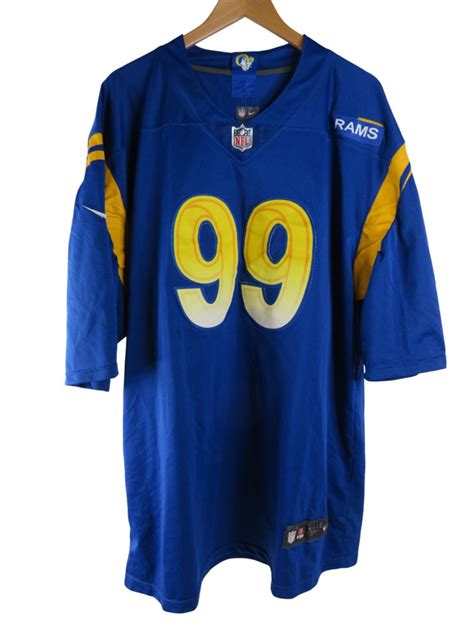 Shopthesalvationarmy Los Angeles Rams Football Jersey 99 Donald