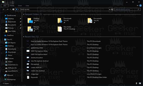 How To Enable Windows 10 File Explorer Dark Theme Official Way