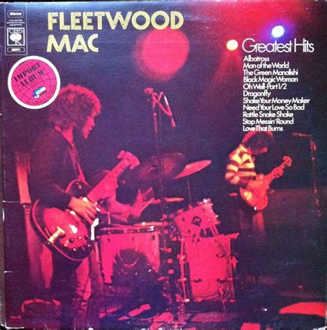 Original Fleetwood Mac Greatest Hits Album Art Fleetwood Mac Fleetwood