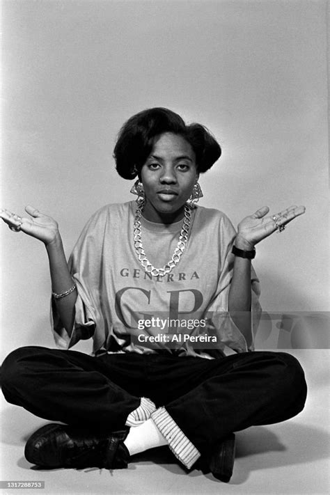 Rapper Mc Lyte Appears In A Portrait Taken On May 24 1989 At Rhinos