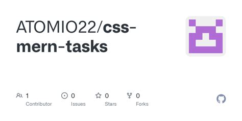 Github Atomio22css Mern Tasks