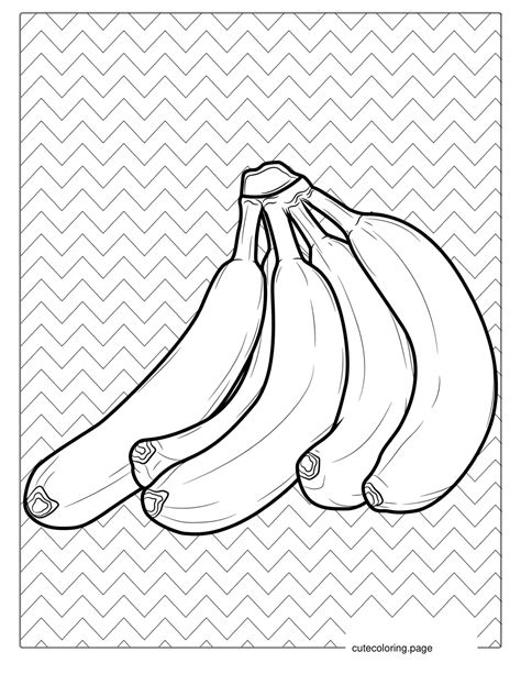 Banana Coloring Pages20 Free Printable Coloring Pages Cute