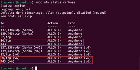How To Configure Firewall Rules With Ufw On Ubuntu 2204 Linuxways