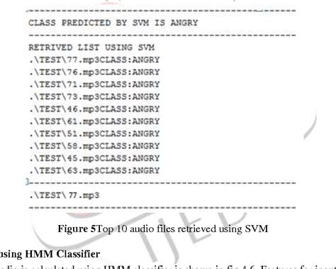 Figure 5 From Content Based Audio Retrieval Using Chord Semantic Scholar