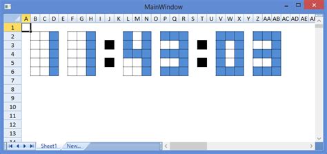 Spread WPF实现数字时钟 葡萄城技术博客