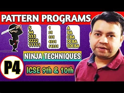 Part Ninja Technique To Solve Java Alphabet Pattern Program With Easy Way YP Computer