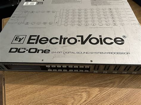 Electro Voice Dc One 24 Bit Digital Sound System Processor Reverb
