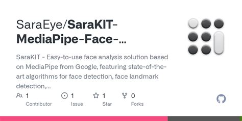 Github Saraeyesarakit Mediapipe Face Detection Face Mesh Face