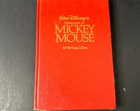 Walt Disneys Adventures Of Mickey Mouse 50th Birthday Edition 1978 Etsy