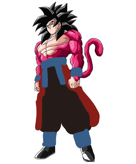 Super Saiyan 4 Xeno Goku By Robzap18 On Deviantart