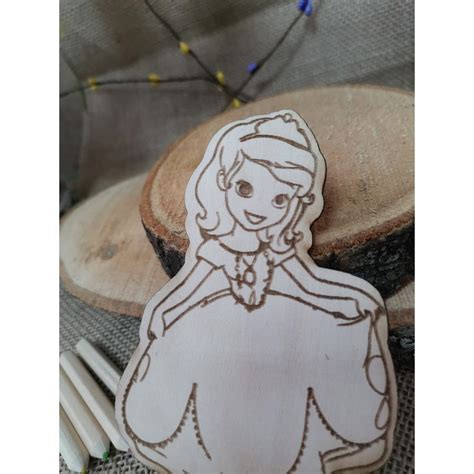 Фигура за оцветяване принцеса София