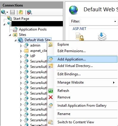 Creating An Alias Name To A SecureAuth Realm In IIS SecureAuth Support