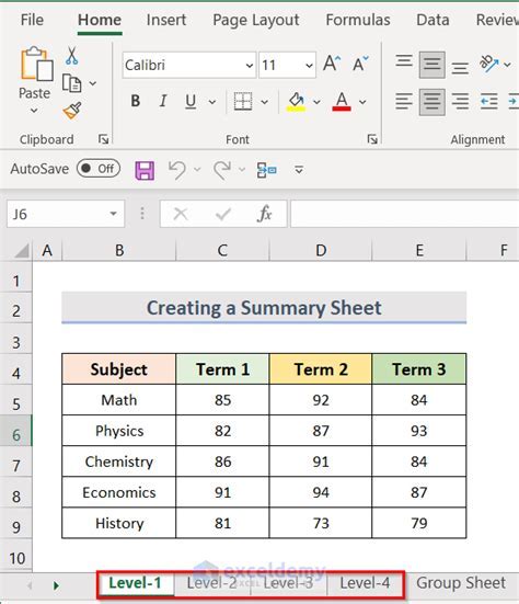 Summary Page In Excel Stanford Snipe Hub