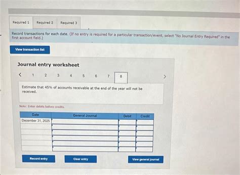 Solved Problem 5 3a Algo Record Transactions Related To