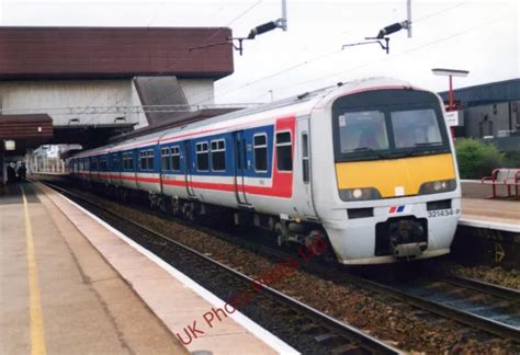 Railway Photo 6x4 Class 321 Emu Nse 321434 Arrives At Birmingham Int
