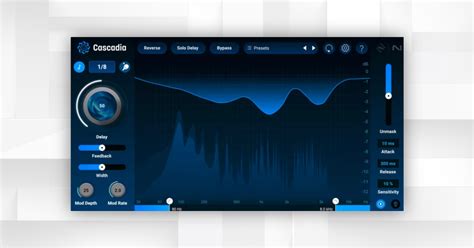 News Izotope Launches Cascadia Intelligent Delay Plugin Audio Plugin Guy