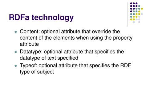 Ppt Rdfa Primer Bridging The Human And Data Webs Powerpoint