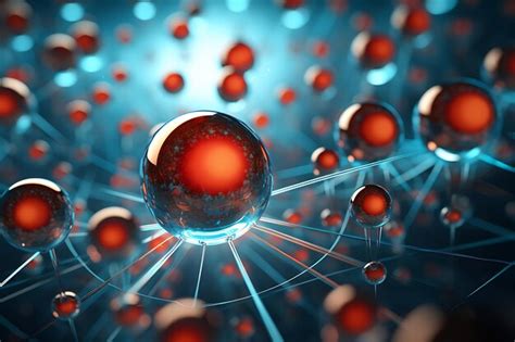 Premium Ai Image Nanoparticle Dynamics