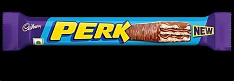 Brown 10g Cadbury Perk Cadbury Perk Chocolate Coated Wafer Bar