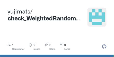 Github Yujimats Check Weightedrandomsampler