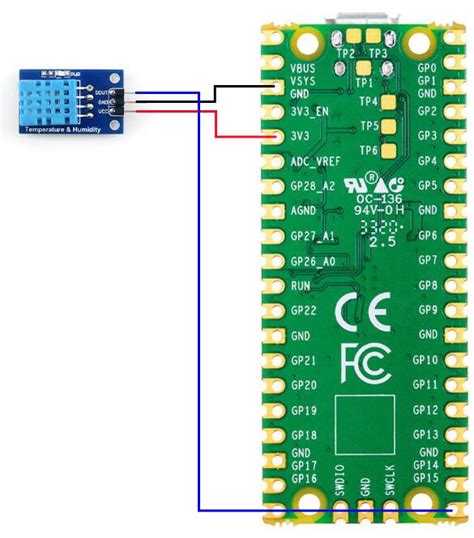 DHT Temperature Humidity Sensor Waveshare Wiki