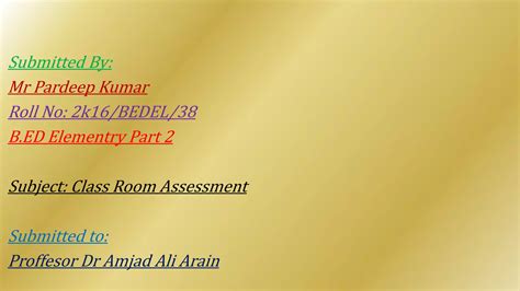 Constructing Objective And Essay Type Test Pptx