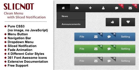 Free Css Navigation Menu Templates Sfiveband Com