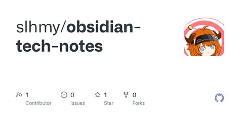 Github Slhmy Obsidian Tech Notes