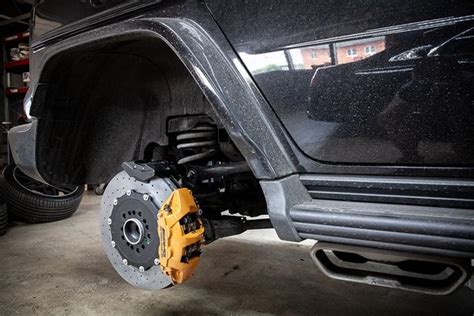 Enhancing Stopping Power Carbon Ceramic Brake Ccb Upgrade For Mercedes G Class G500g550g63