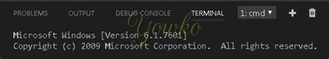 如何修改 Visual Studio Code Terminal 使用程式 Yowko s Notes