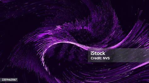 추상 소용돌이 선 검은 배경에 보라색 색상 패턴 현대 디지털 아트 네온 불빛 미학 배경 밝은 별 비즈니스 테크 카드 템플렛 빅 데이터 센터 우주 코스믹 보이드 나선형에 대한