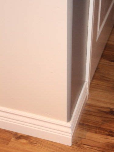 Straight Baseboard On Bullnose Corner