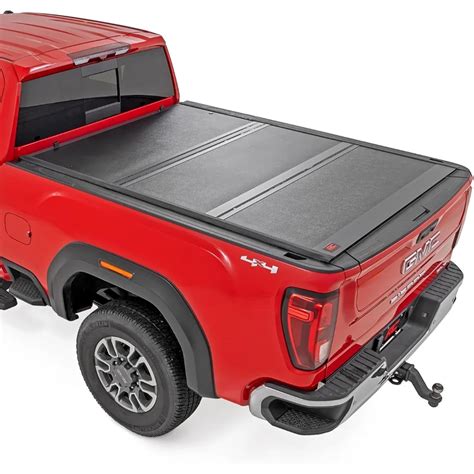Rough Country Tri Fold Tonneau Cover For Chevy Silverado 2020 2025