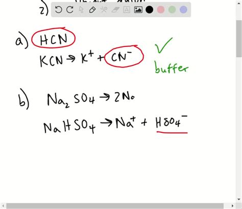 Solved10 Which Pairs Of Compounds Will Form Buffer Solution Circle