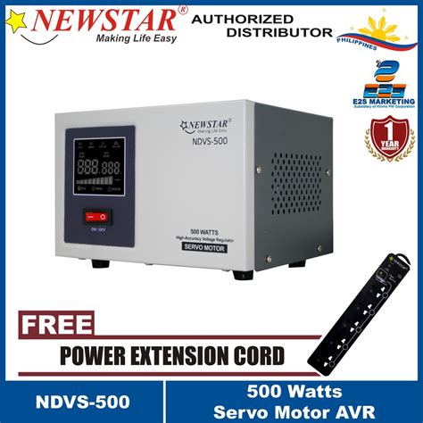 Newstar High Accuracy Voltage Regulator 500watts Digital Servo Motor