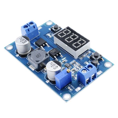 DC DC 100W 3 35V 12V To 3 5 35V Boost Step Up Module Power Supply LED Voltmeter EBay
