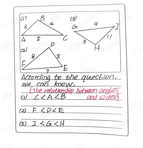 solved a list the angles from smallest to largest [algebra]