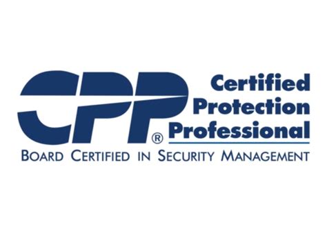 Certified Protection Professional Cpp Certification Comprehensive Guide