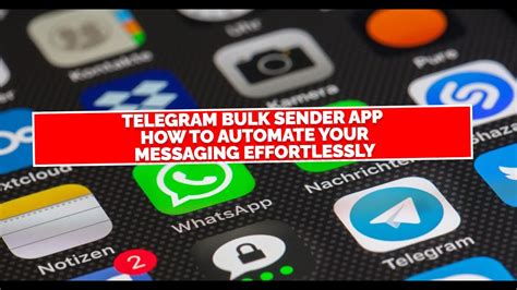Telegram Bulk Sender App How To Automate Your Messaging Effortlessly