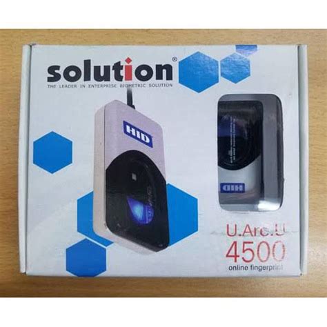 Fingerprint Hid Solution Digital Persona 4500