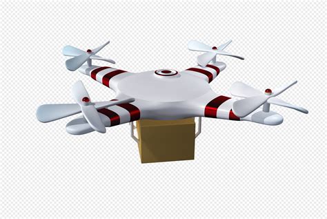 드론 배달 시나리오 Png 일러스트 무료 다운로드 Lovepik
