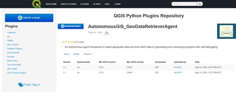 autonomous gis data retrieval agent geoinformation and big data
