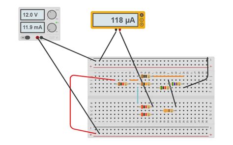 circuit design simulaciÓn 5 tinkercad