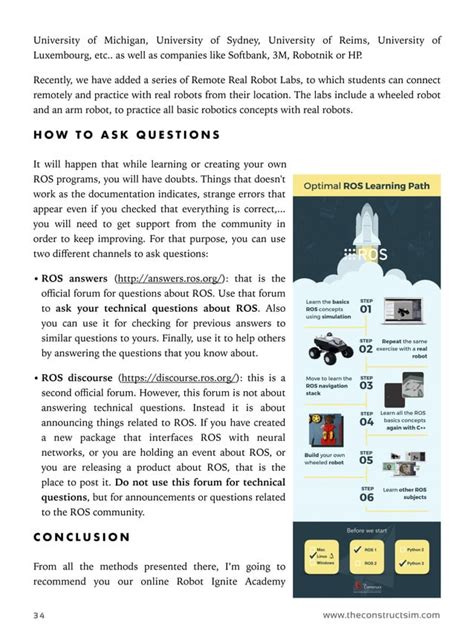 Ros2 Developers Guide Hands On Experiencepdf