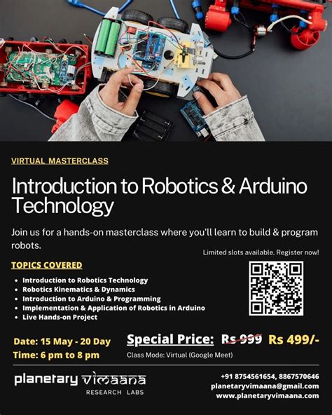 Parv Kumar Goyal On Linkedin Robotics Masterclass Edtech Engineering Btech Mtech Arduino