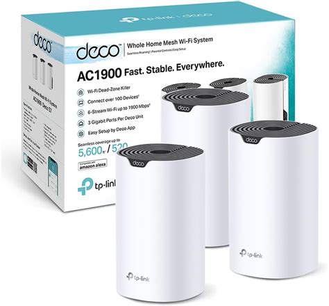 Tp Link Deco S Pack Router Wifi Mesh Ac Mbps Porte Ethernet Gigabit Modalit