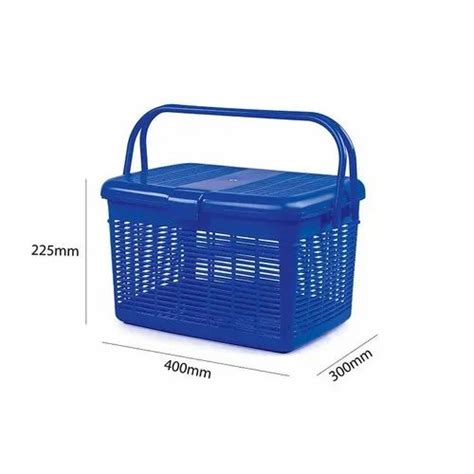 Cello Multimate Jumbo Plastic Laundry Basket Blue At Best Price In Indore